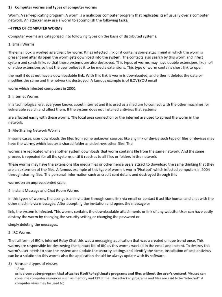 Unit 4 Ethical Hacking | PDF | Computer Virus | Denial Of Service Attack