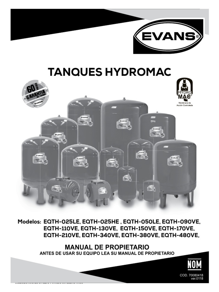 Manual Hydro Mac | PDF | Ingeniería hidráulica | Presión