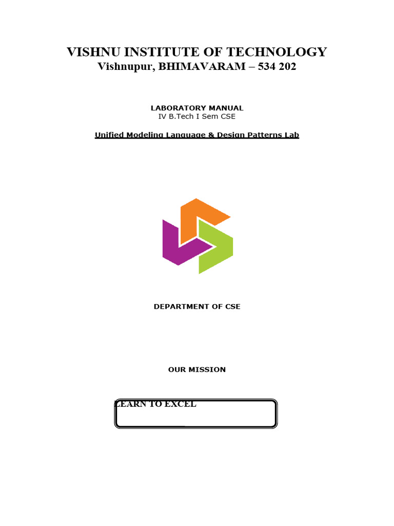 UML and DP Lab Manual | PDF | Use Case | Unified Modeling Language