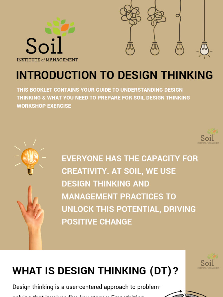 Design Thinking Workshop Guide | PDF | Design Thinking | Thought