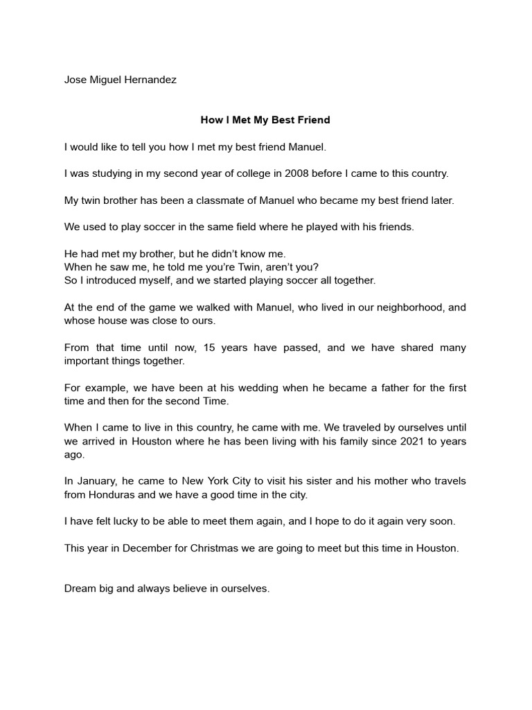 Level 6 Speach | PDF