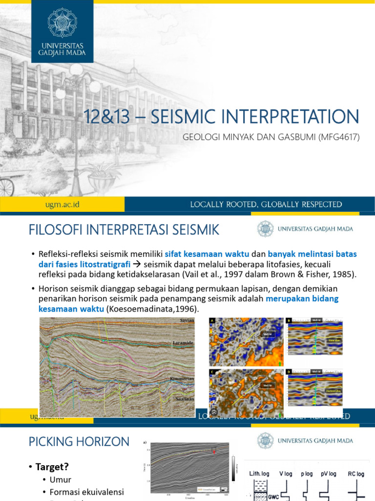 12 - 13. Seismic Interpretation | PDF