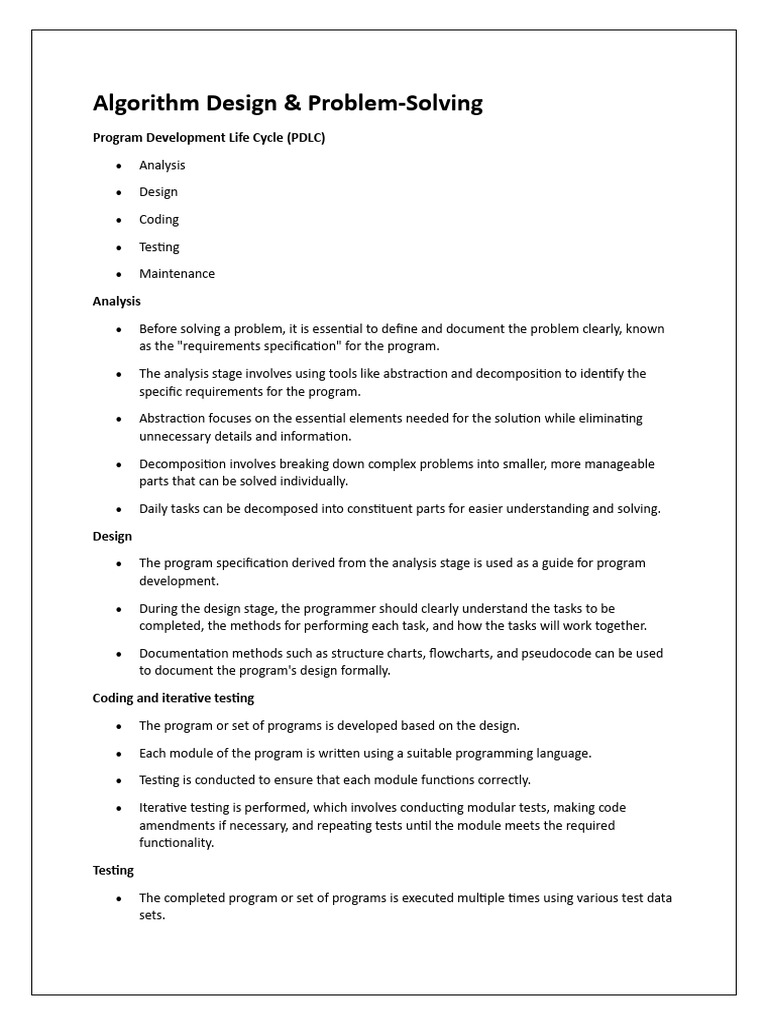 Algorithm Design | PDF | Data Type | Computer Program Algorithm Design | PDF | Data Type | Computer Program