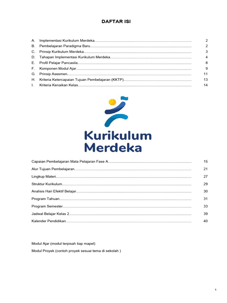 CP TP ATP DLL Kelas 2 (2023) | PDF