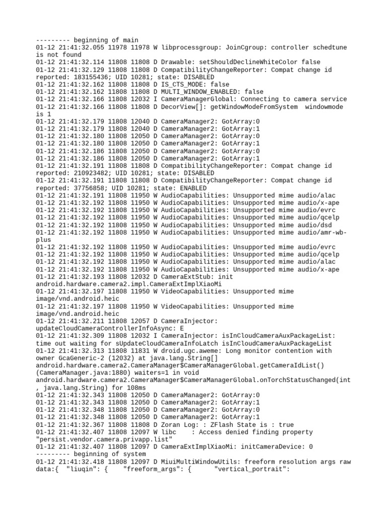 Log Cat 1705066892013 | PDF