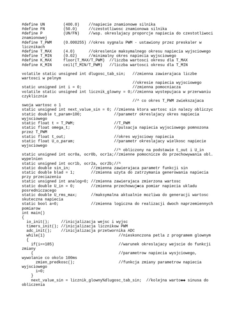 Kod Programu | PDF
