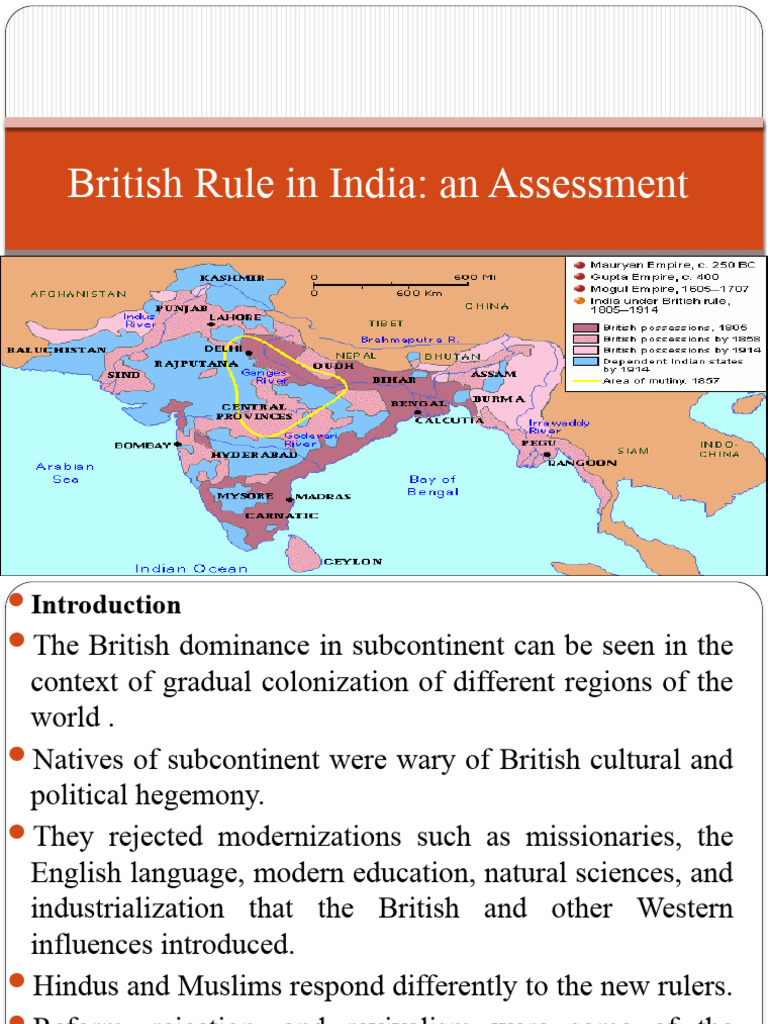 British Rule in India: Impact and Legacy | PDF | British Raj | Mughal ...