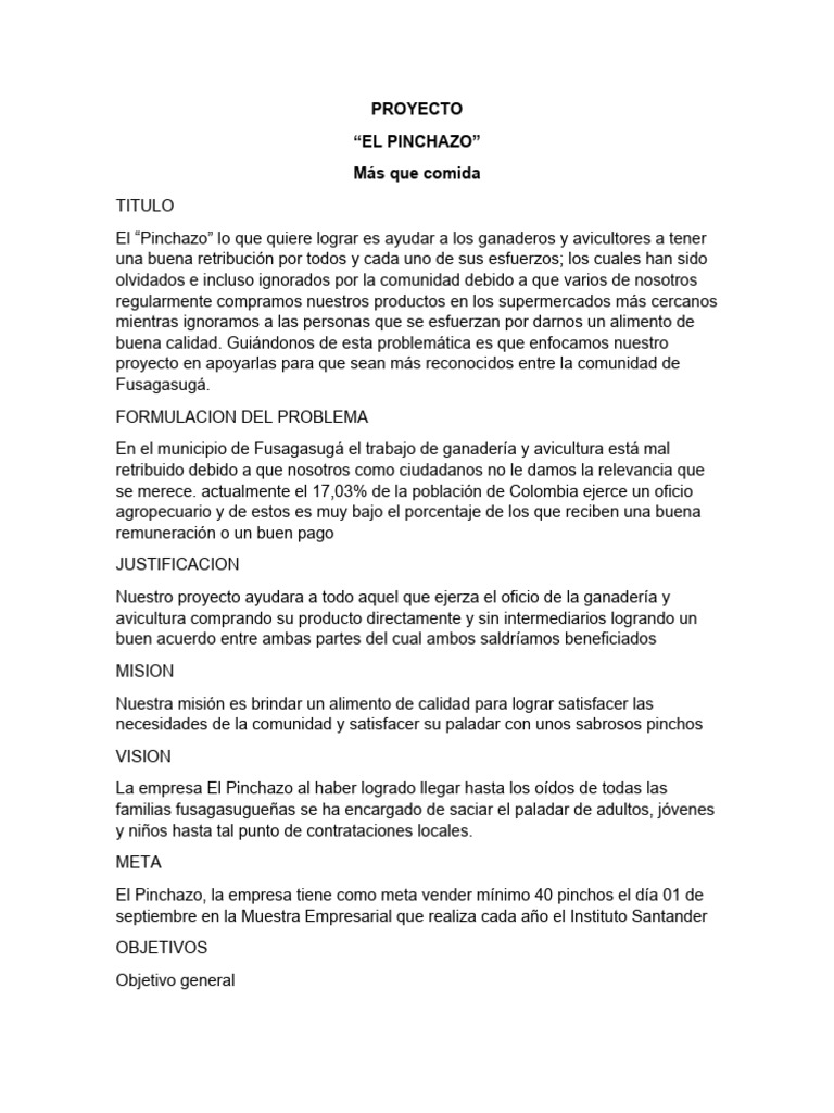Proyectos (1) (1) - 7 | PDF | Carne | Comida y bebida