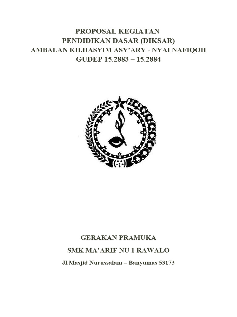 Proposal Kegiatan Diksar | PDF