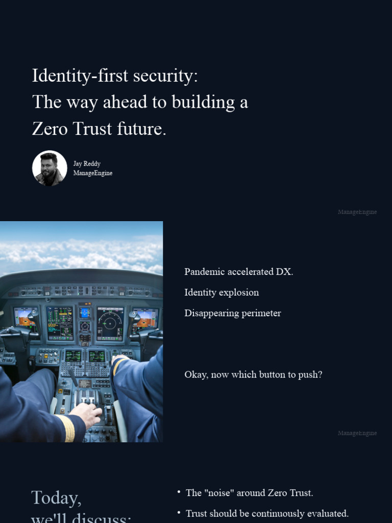 Jay Identity-First Security TechEx | Download Free PDF | Security ...