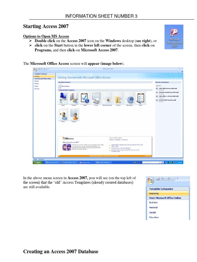 Information Sheet No. 03 Prelimsss | PDF | Window (Computing) | Computer File