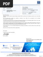 Tata AIG AutoSecure Insurance Claim Form | PDF