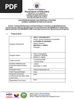 Sample FGD Minutes | PDF | Learning | Teachers