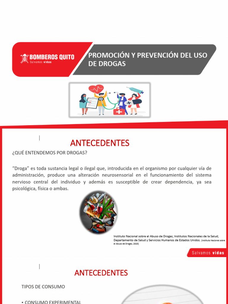 MOD. 2 PREVENCION USO DE DROGAS rev SJ | PDF | La dependencia de sustancias | Comercio ilegal de ...