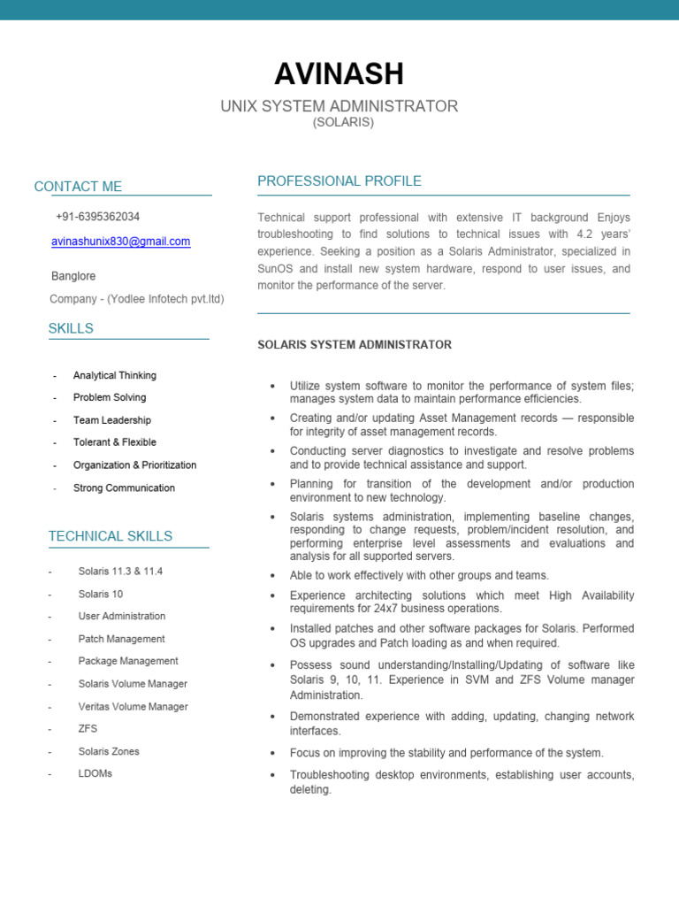 Avinash 2 | PDF | File System | Software