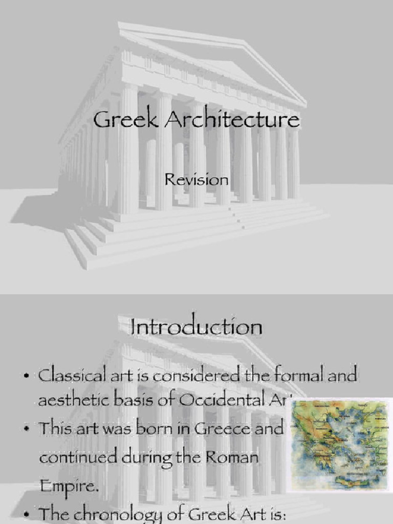 Greek Architecture | PDF