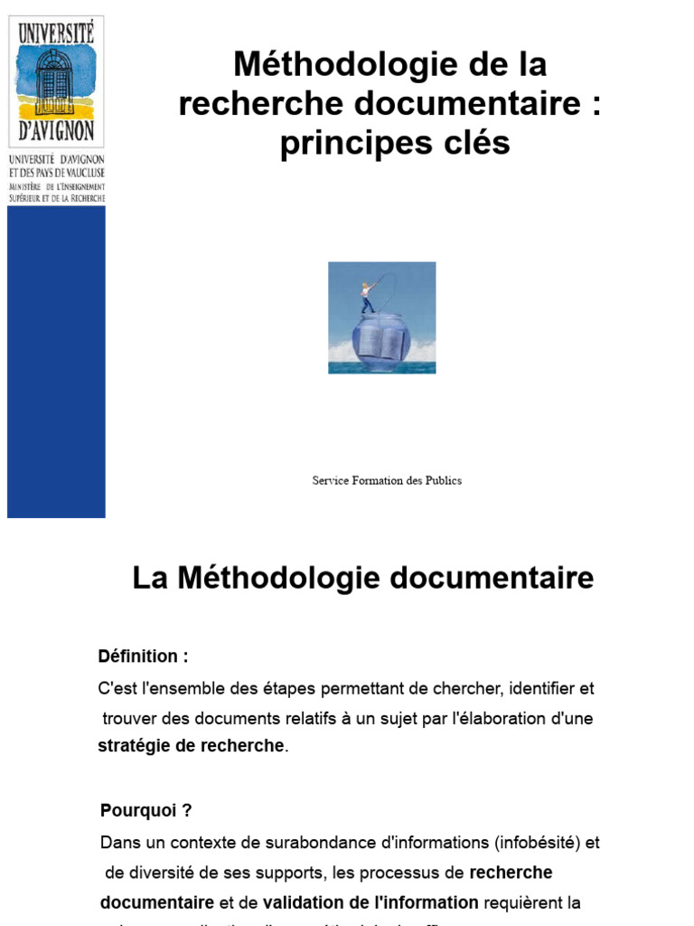 Méthodologie Efficace de Recherche Documentaire | PDF | Recherche d'information | Document
