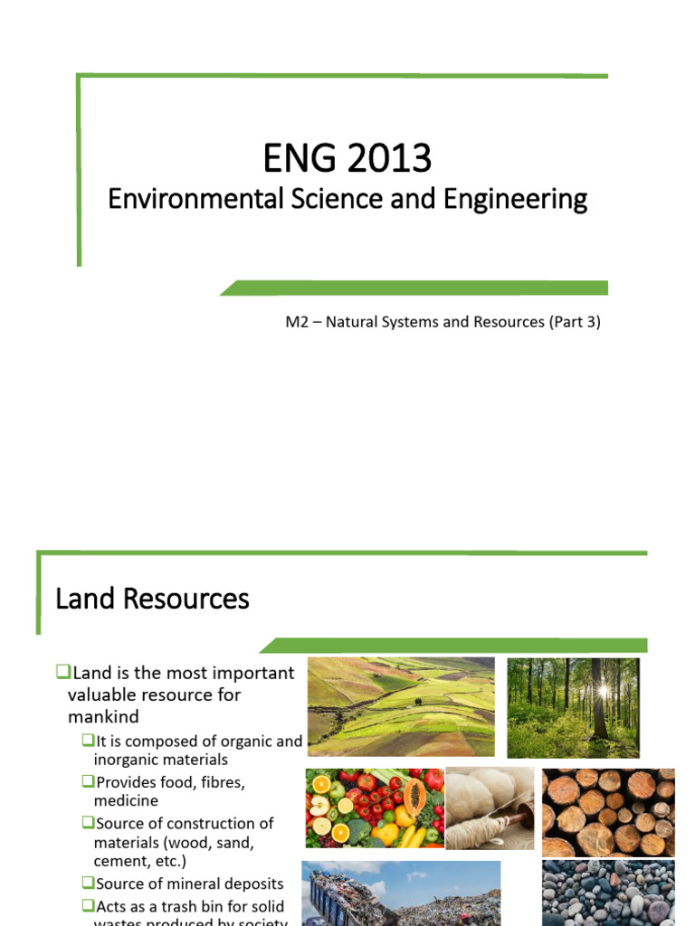 M2 - Natural Systems and Resources - Part 3 | PDF | Mining | Soil