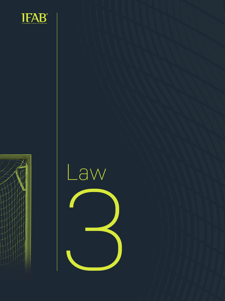 Law 3 The Players | Download Free PDF | Association Football | Team Sports