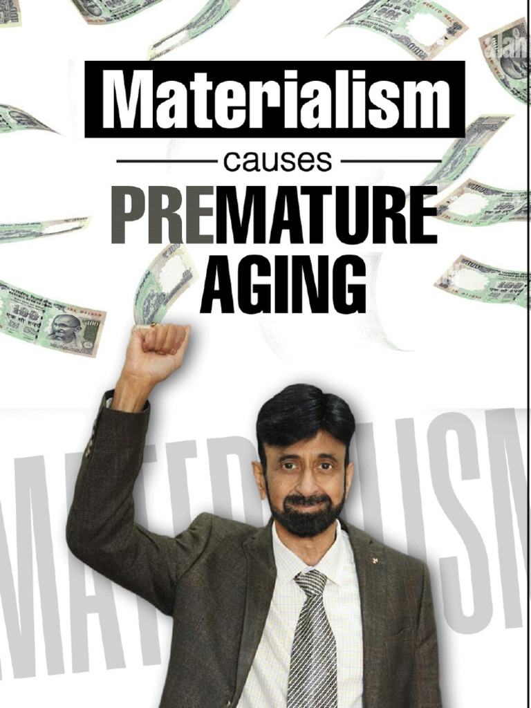 Materialism Causes Premature Aging PDF | PDF | Smoking | Tobacco