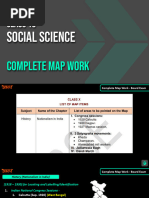 Class 10 SST Map Work Guide | PDF