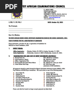 Waec Grading System | PDF