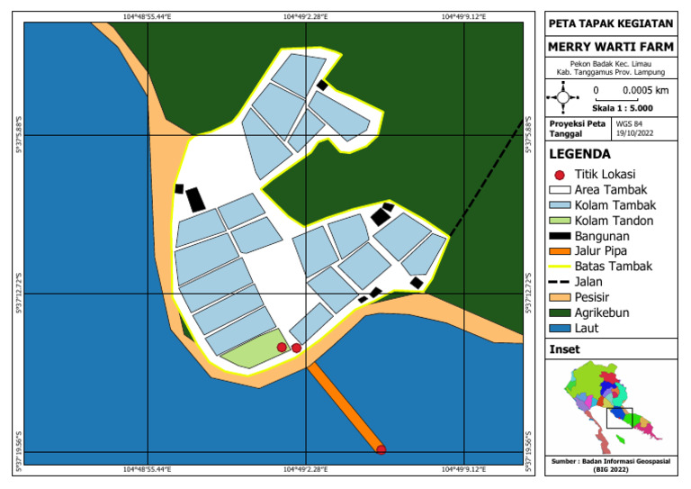 Peta Polos Badak | PDF