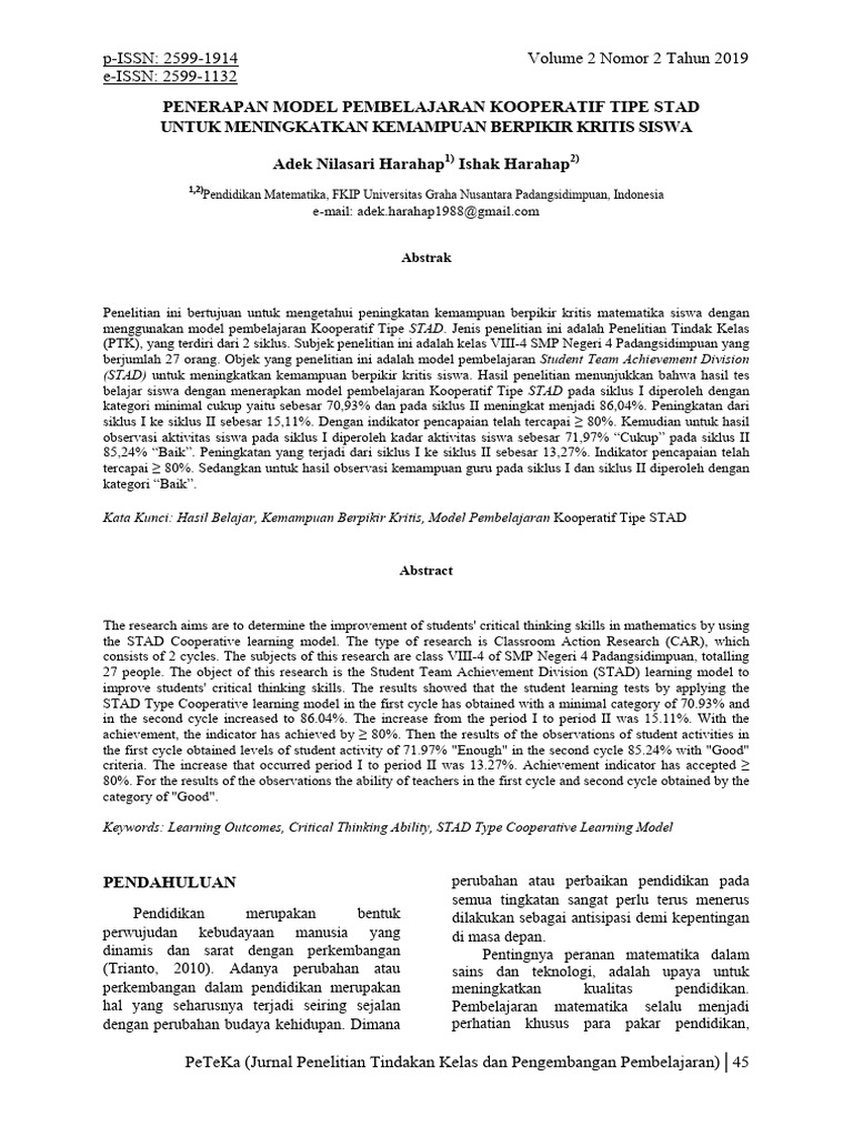 Harahap (2019) | PDF