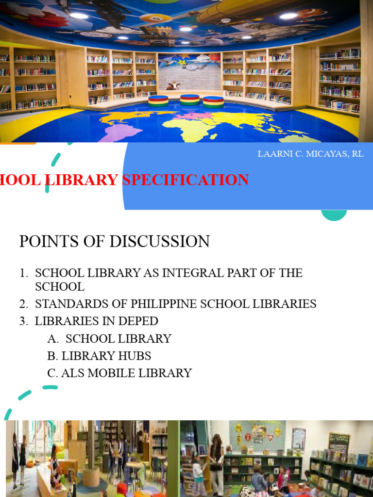 School Library Specifications | PDF | School Library | Libraries