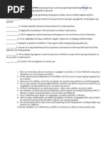 Pagsusulit Sa Ponemang Suprasegmental Grade 9 | PDF