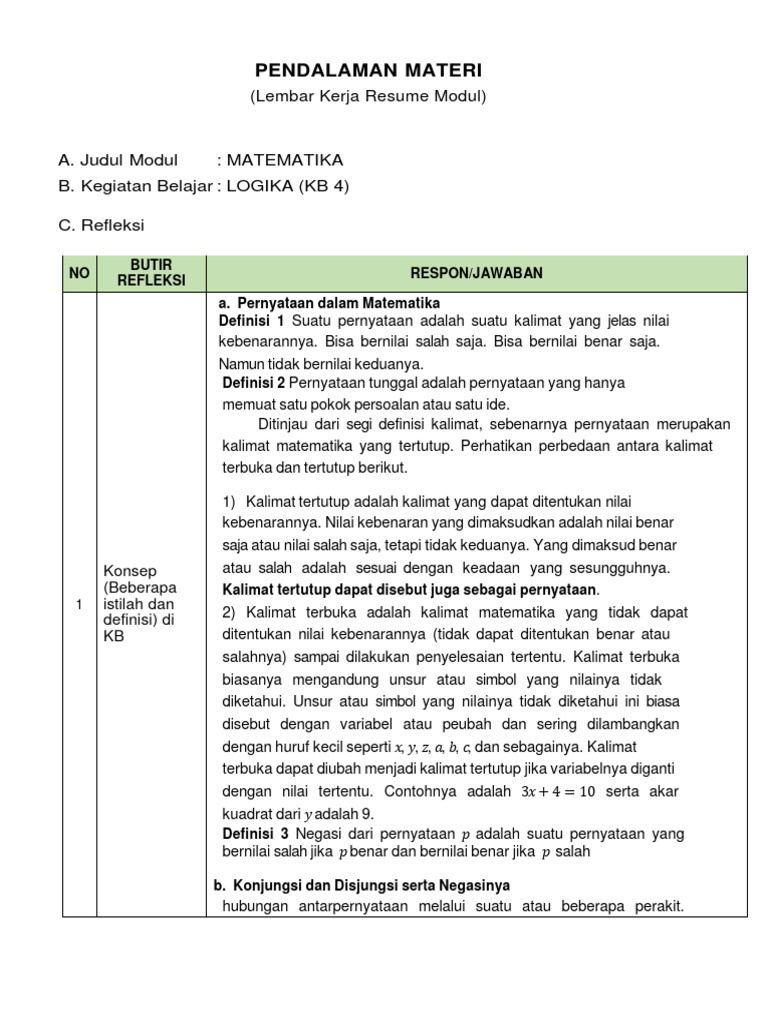 LK - Resume Modul 5, KB 4 | PDF