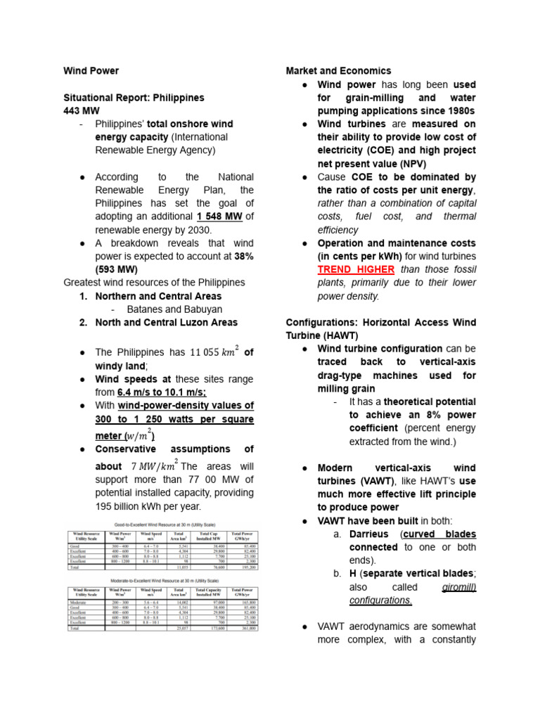 Wind Power | PDF | Wind Turbine | Wind Power