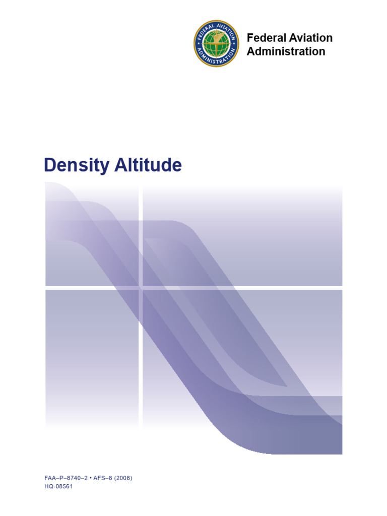 Density Altitude | PDF | Altitude | Humidity