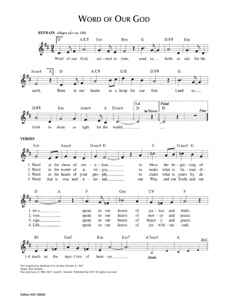 Word-of-Our-God | PDF