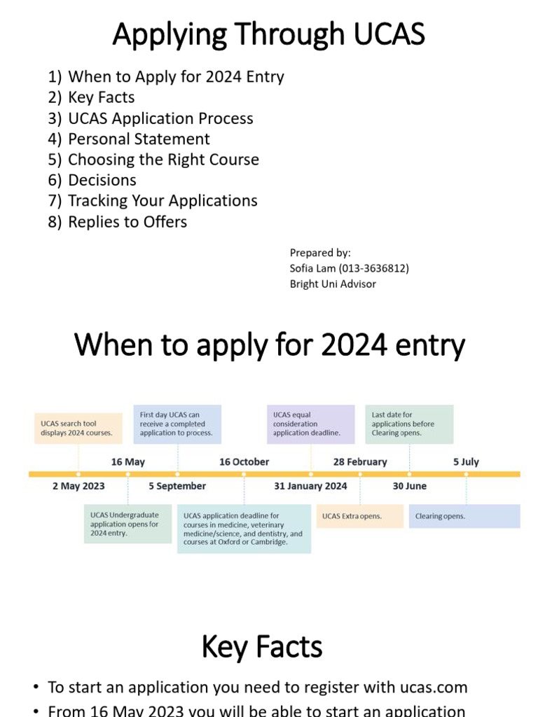 Applying Through UCAS | PDF
