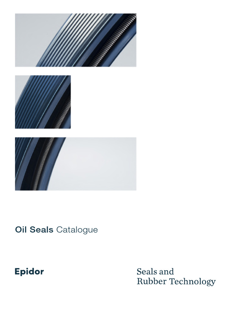 2023 02 Epidor SRT Oil Seals Brochure Web | PDF | Machines | Lubricant