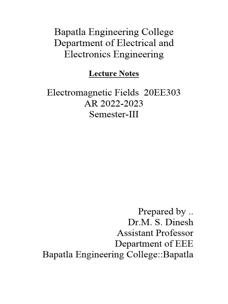 Emf Notes Msd Pdf