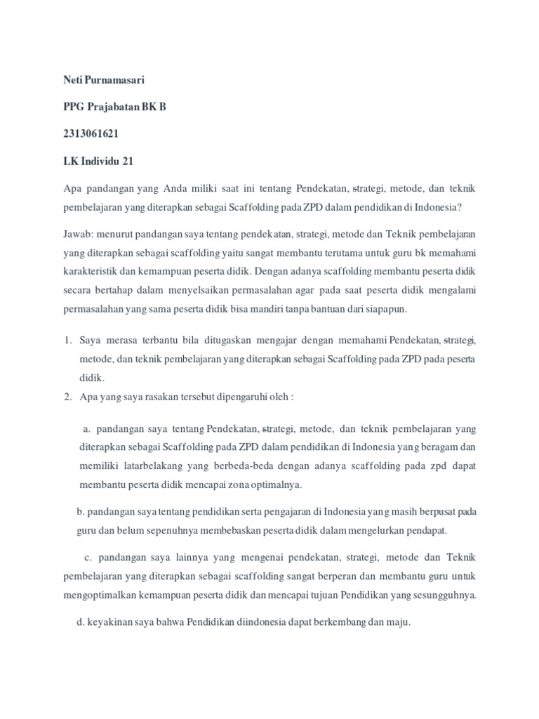 LK 21 Eksplorasi Konsep PSPI Neti Purnamasari | PDF