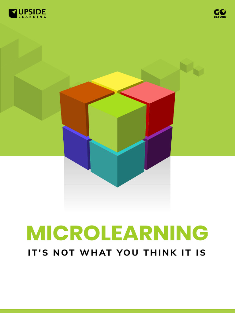 Microlearning Its Not What You Think It Is Ebook | PDF | Learning | Brain