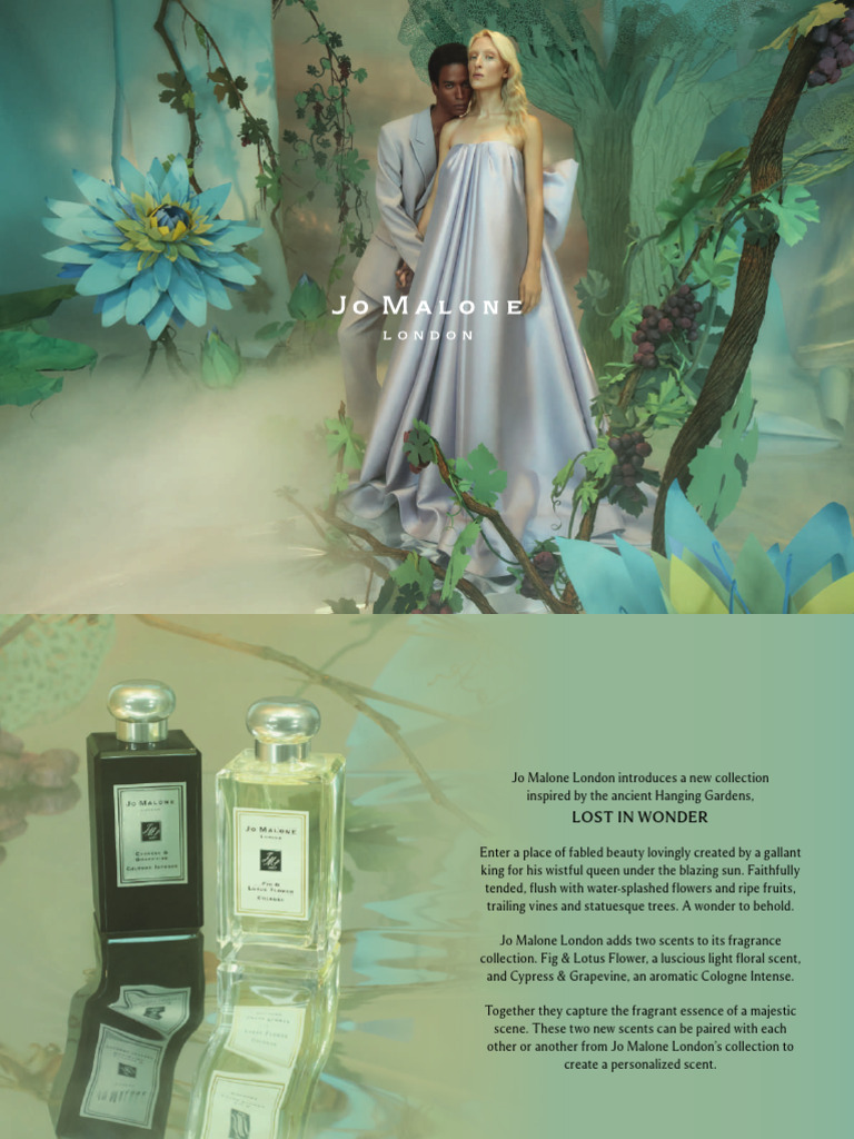 Jo Malone Catalog | PDF | Vitis | Perfume