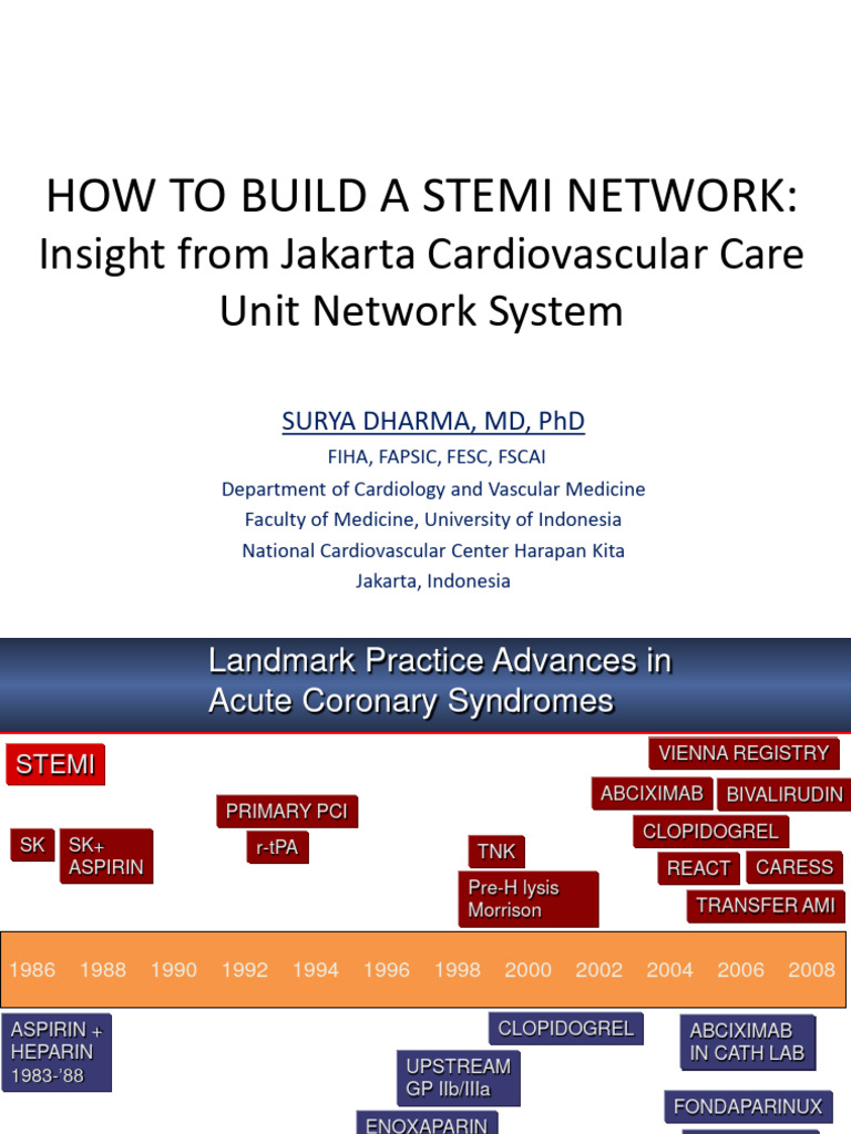 Building a STEMI Network in Jakarta | PDF | Myocardial Infarction ...