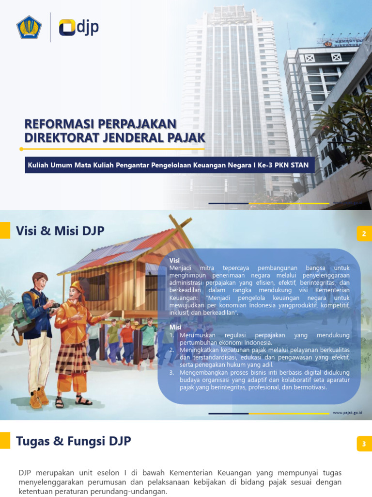 Reformasi Pajak DJP 2.0 | PDF