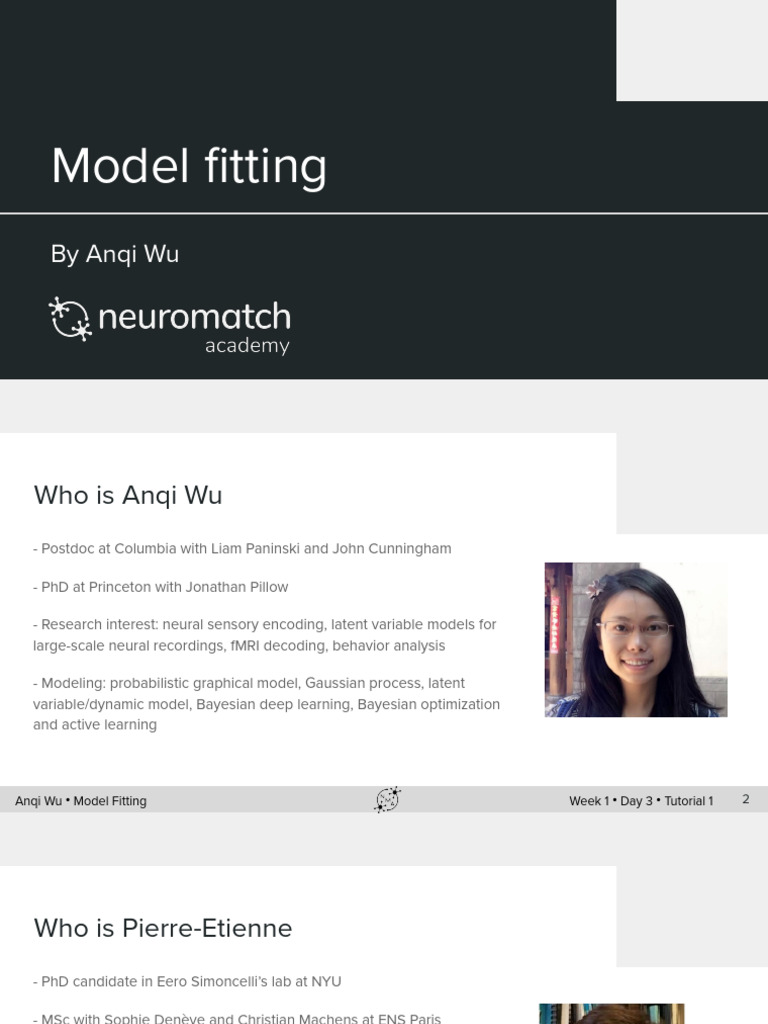 ModelFitting Tutorials | PDF | Mean Squared Error | Errors And Residuals