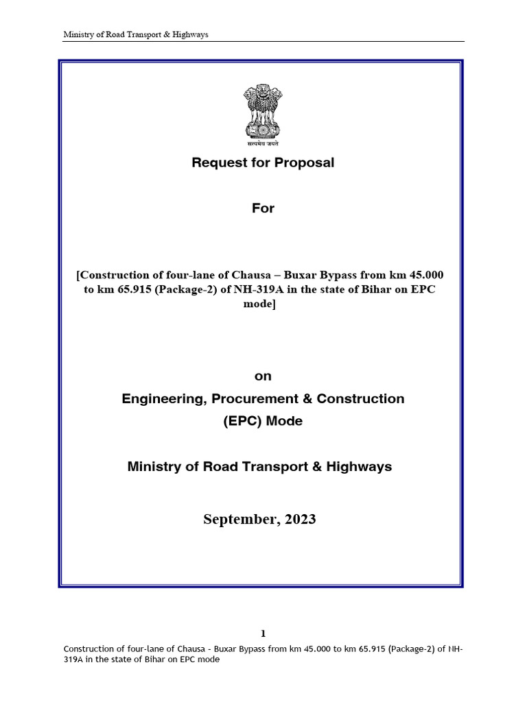 RFP2 | PDF | Request For Proposal | Guarantee