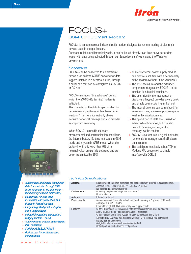 Focus + en | PDF | General Packet Radio Service | Modem