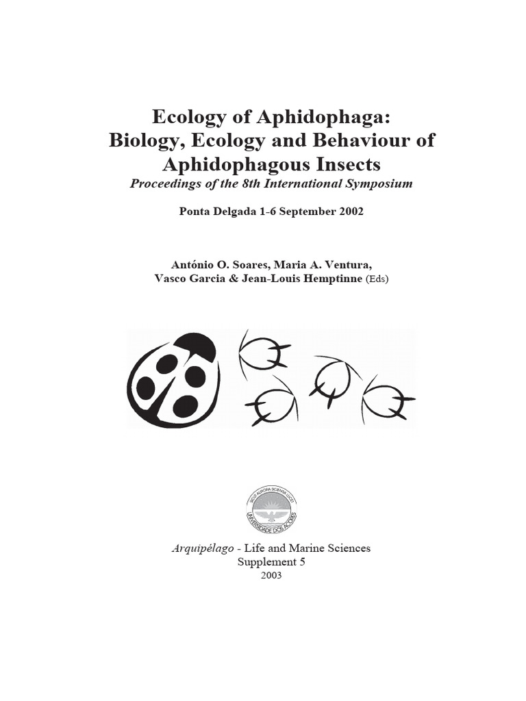 Ecology of Aphidophagous Insects | PDF | Predation | Coccinellidae