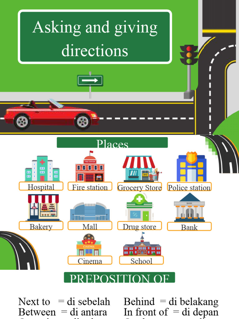 Asking and Giving Directions | PDF