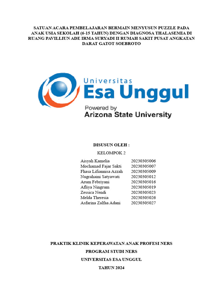 Sap Terapi Puzzle | PDF | Pengembangan Diri