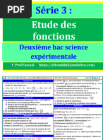 Exercice corrigé : étude de fonction 2BAC | PDF | Analyse mathématique ...