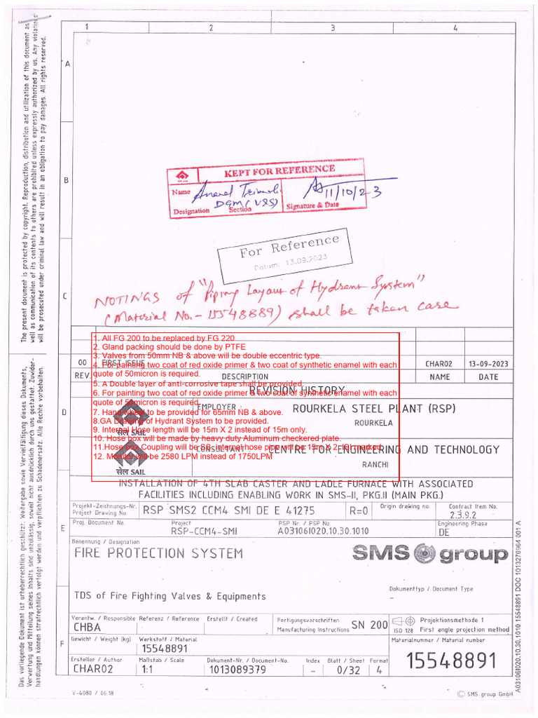 Valves & Equipments TDS Approved | PDF